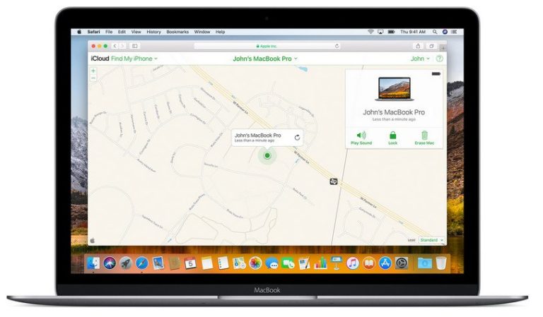 Hướng dẫn kích hoạt Find My Mac trên MacBook