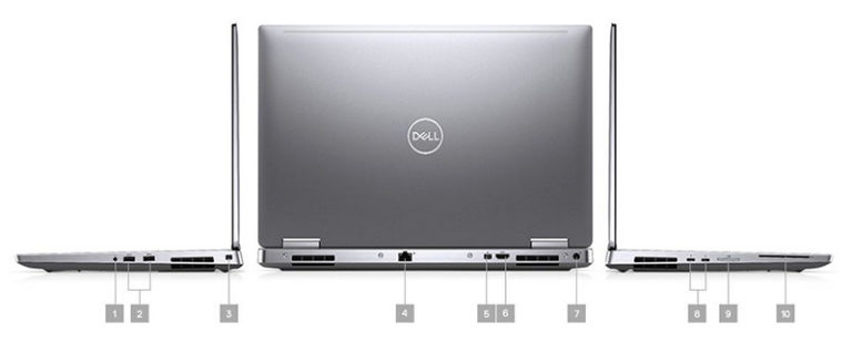 Laptop Dell Precision 7740 Mobile Workstation Chính Hãng | Trả Góp 0%