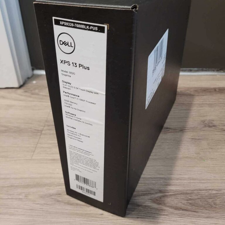 Dell XPS 9320 Chính Hãng, Trả Góp 0%