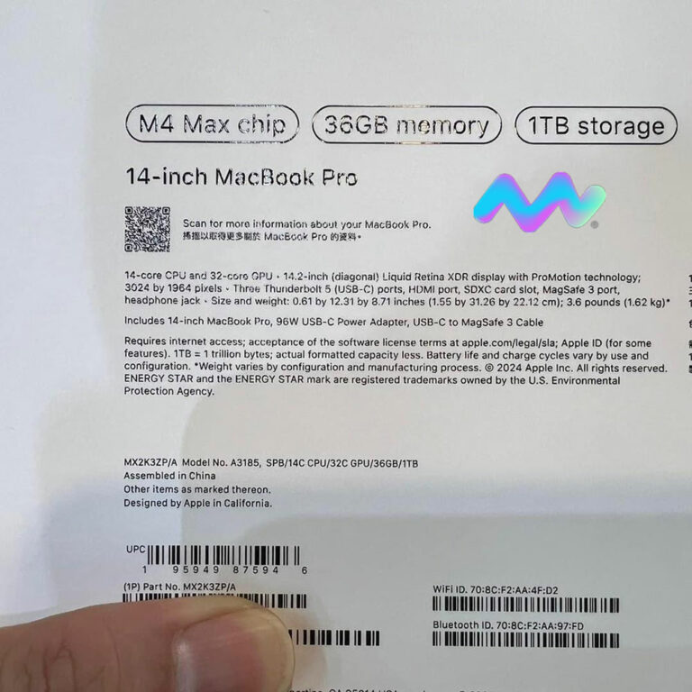 Macbook Pro M4 Chính Hãng, Giá Rẻ - Trả góp 0%